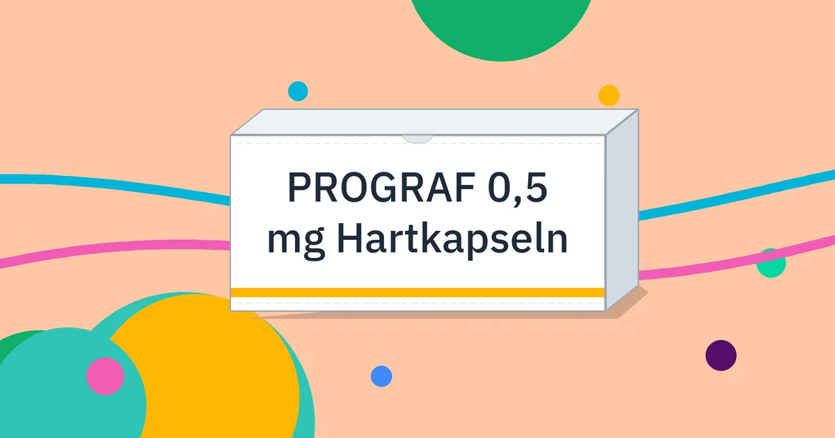 Symbolbild: Packung mit der Aufschrift PROGRAF 0,5 mg Hartkapseln (PZN 06686731) – Verfügbarkeit und Bezug in Apotheken in Frankfurt am Main