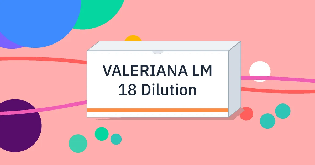 Symbolbild: Packung mit der Aufschrift VALERIANA LM 18 Dilution (PZN 13261794) – Verfügbarkeit und Bezug in Apotheken in Frankfurt am Main