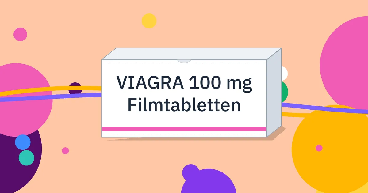Symbolbild: Packung mit der Aufschrift VIAGRA 100 mg Filmtabletten (PZN 06785290) – Verfügbarkeit und Bezug in Apotheken in Frankfurt am Main