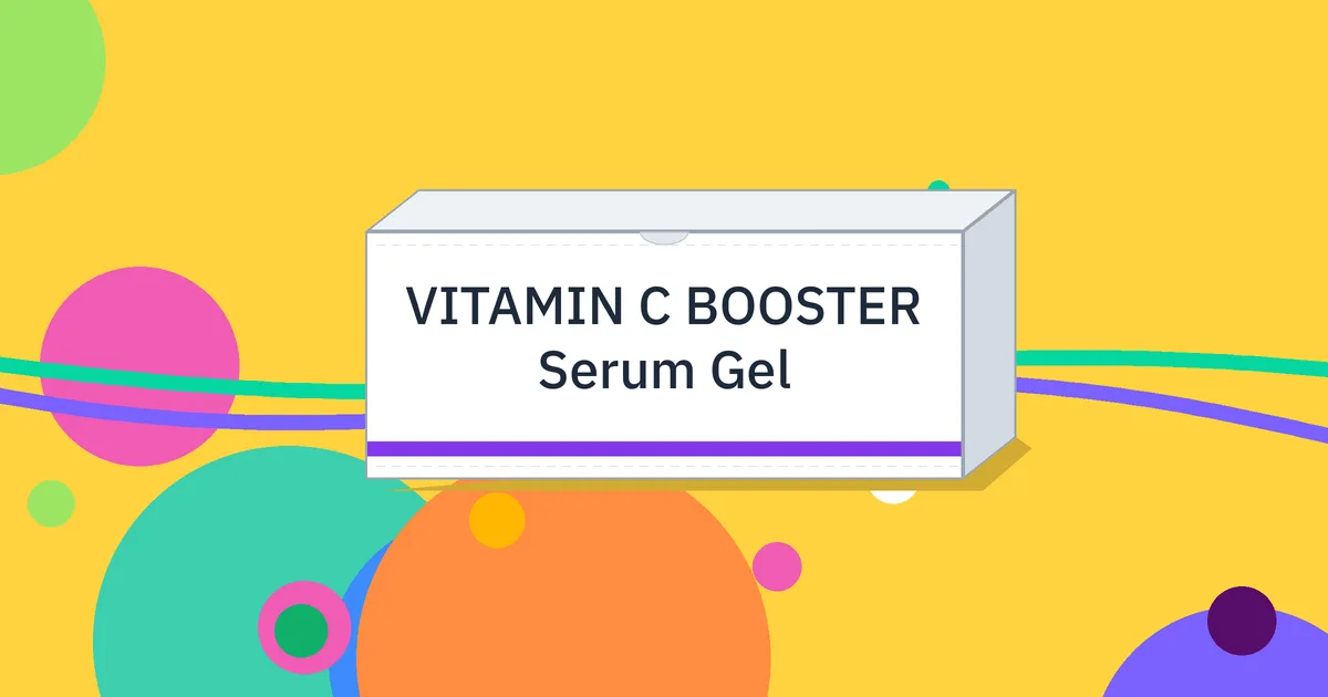 Symbolbild: Packung mit der Aufschrift VITAMIN C BOOSTER Serum Gel (PZN 15382438) – Verfügbarkeit und Bezug in Apotheken in Frankfurt am Main