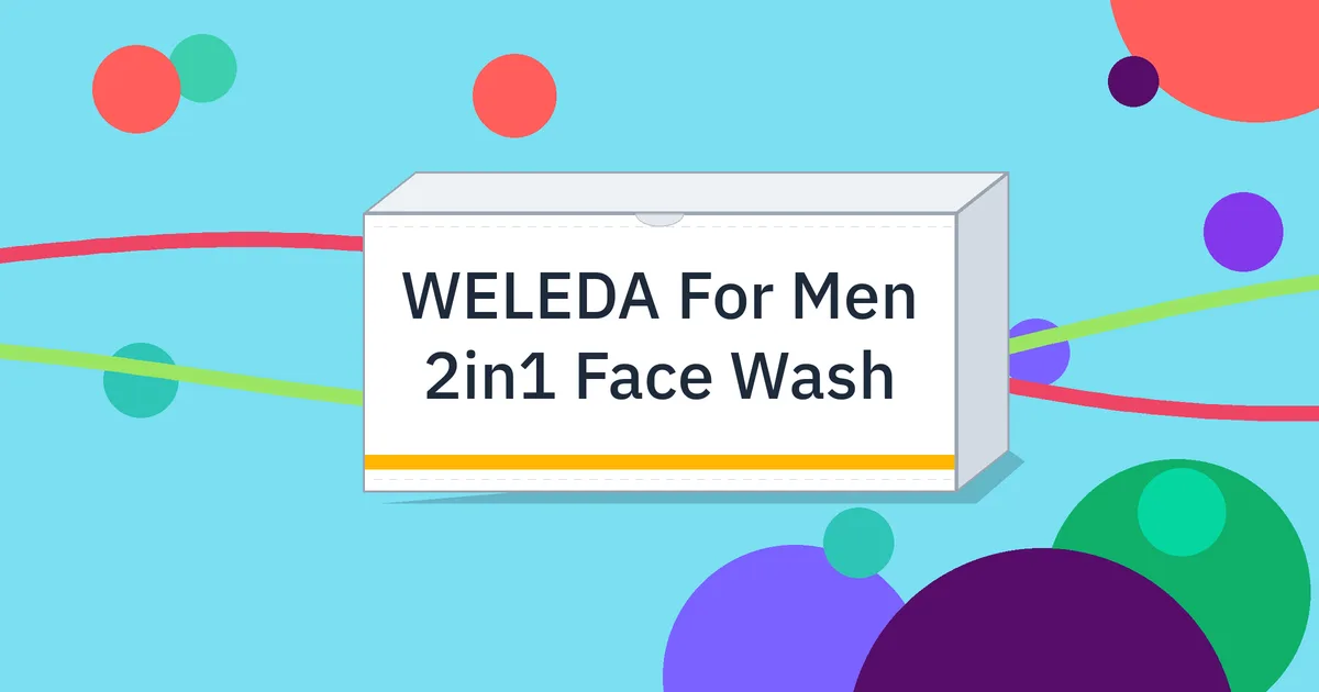 Symbolbild: Packung mit der Aufschrift WELEDA For Men 2in1 Face Wash (PZN 18799676) – Verfügbarkeit und Bezug in Apotheken in Frankfurt am Main