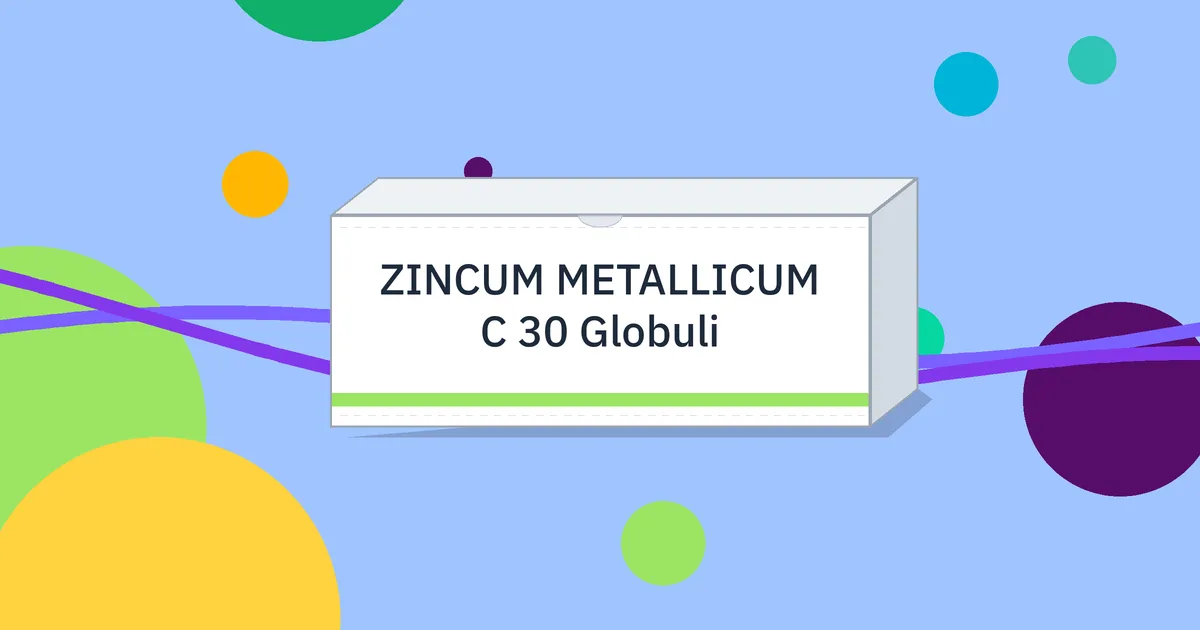 Symbolbild: Packung mit der Aufschrift ZINCUM METALLICUM C 30 Globuli (PZN 13362118) – Verfügbarkeit und Bezug in Apotheken in Frankfurt am Main