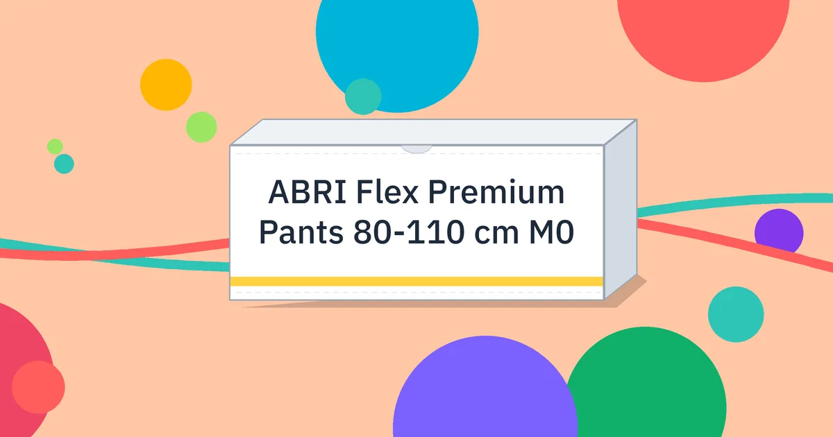 Symbolbild: Packung mit der Aufschrift ABRI Flex Premium Pants 80-110 cm M0 (PZN 12504645) – Verfügbarkeit und Bezug in Apotheken in Frankfurt am Main