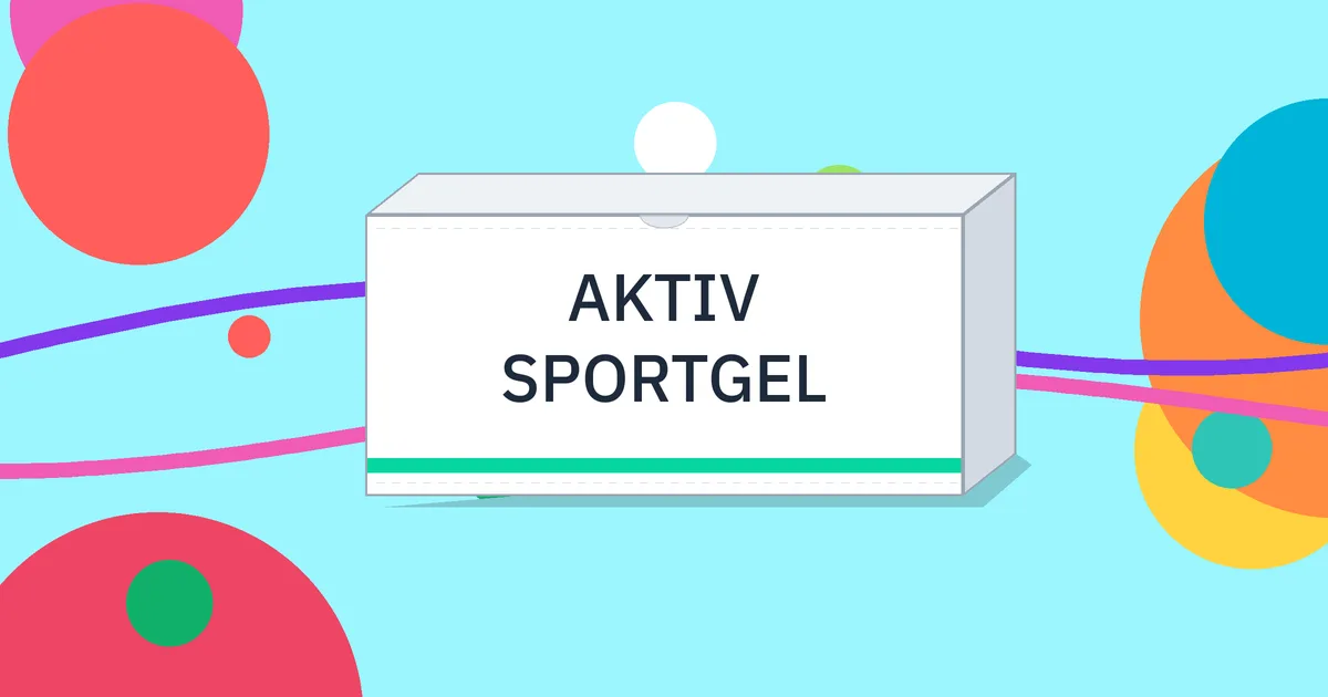 Symbolbild: Packung mit der Aufschrift AKTIV SPORTGEL (PZN 19944809) – Verfügbarkeit und Bezug in Apotheken in Frankfurt am Main