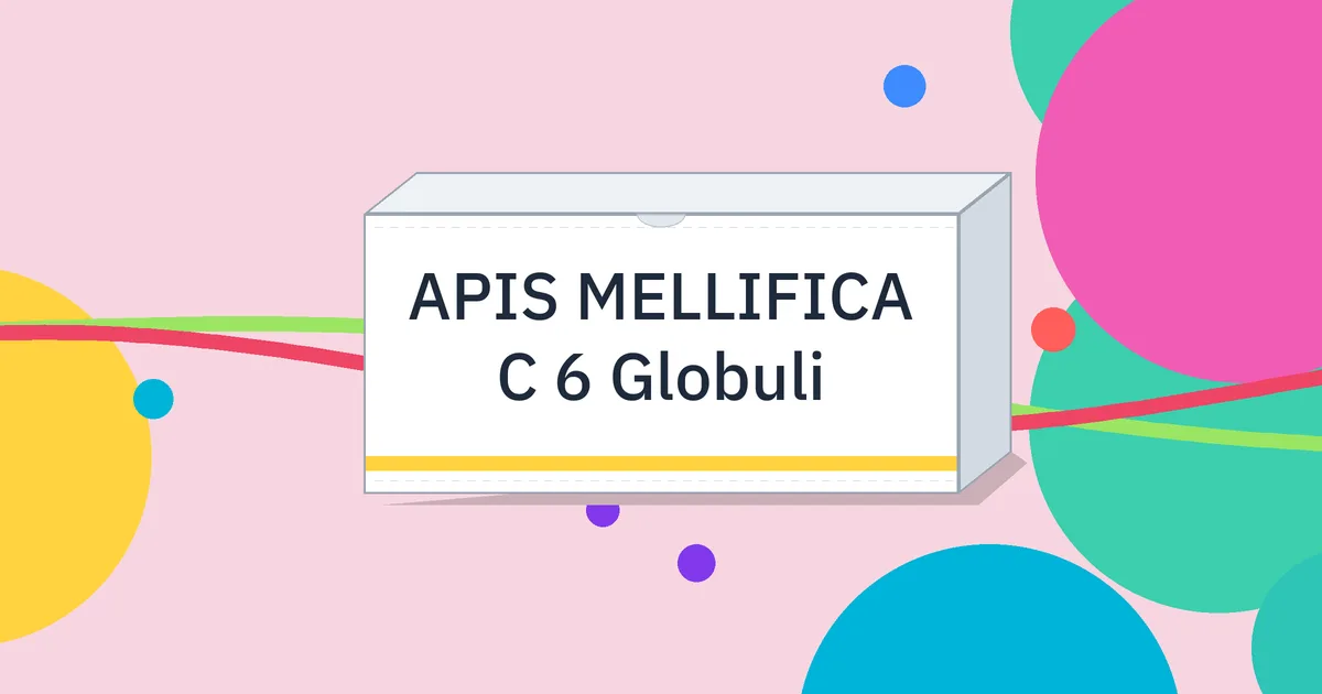 Symbolbild: Packung mit der Aufschrift APIS MELLIFICA C 6 Globuli (PZN 04203763) – Verfügbarkeit und Bezug in Apotheken in Frankfurt am Main