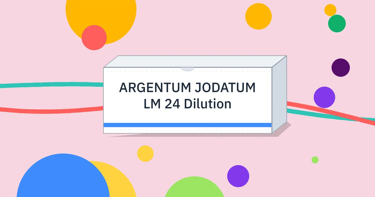 Symbolbild: Packung mit der Aufschrift ARGENTUM JODATUM LM 24 Dilution (PZN 12767505) – Verfügbarkeit und Bezug in Apotheken in Frankfurt am Main