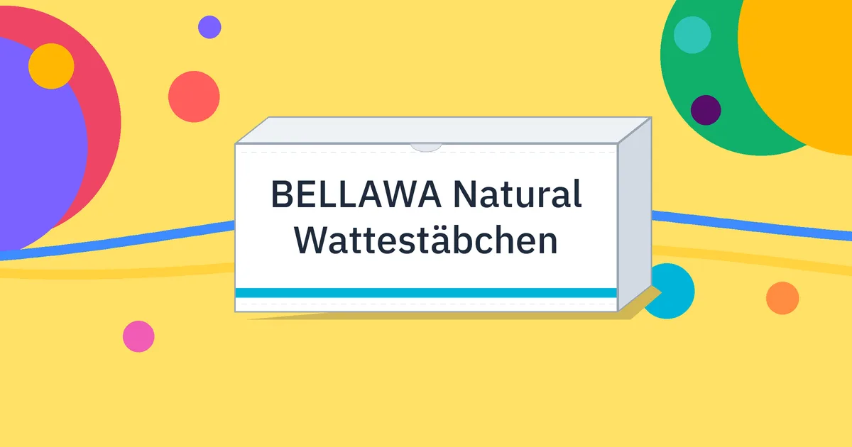 Symbolbild: Packung mit der Aufschrift BELLAWA Natural Wattestäbchen (PZN 13714474) – Verfügbarkeit und Bezug in Apotheken in Frankfurt am Main