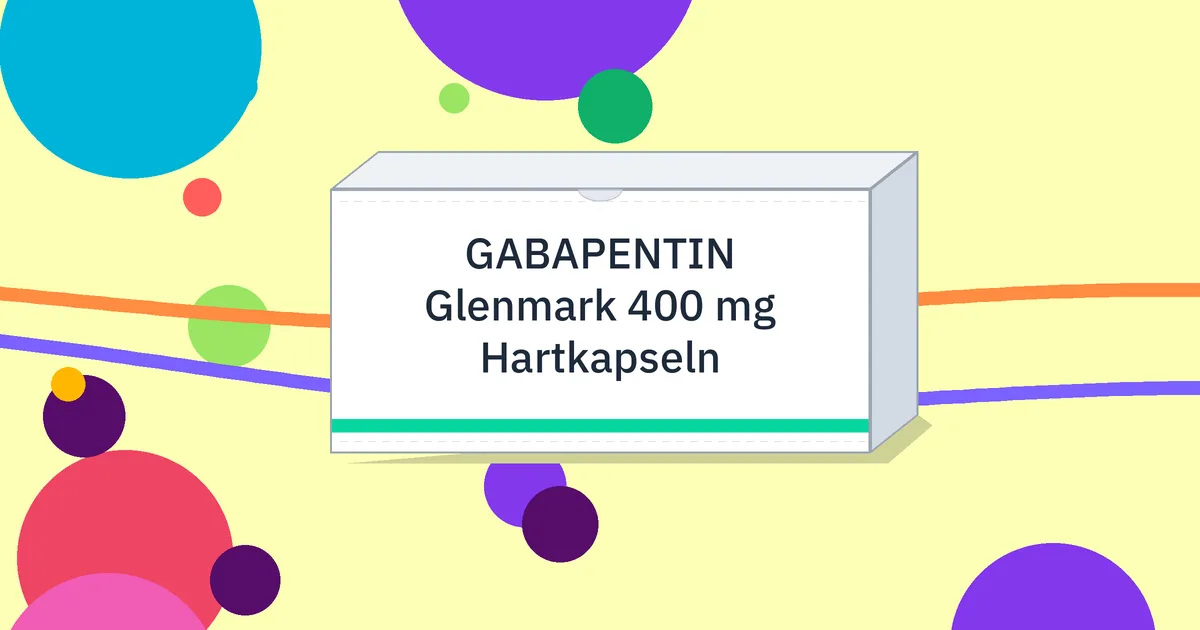 Symbolbild: Packung mit der Aufschrift GABAPENTIN Glenmark 400 mg Hartkapseln (PZN 13753899) – Verfügbarkeit und Bezug in Apotheken in Frankfurt am Main