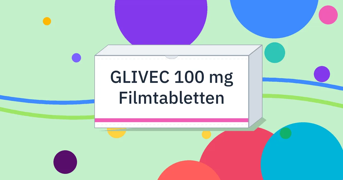 Symbolbild: Packung mit der Aufschrift GLIVEC 100 mg Filmtabletten (PZN 01755166) – Verfügbarkeit und Bezug in Apotheken in Frankfurt am Main