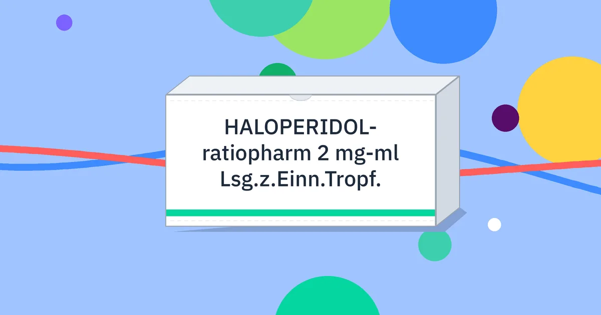 Symbolbild: Packung mit der Aufschrift HALOPERIDOL-ratiopharm 2 mg-ml Lsg.z.Einn.Tropf. (PZN 04110984) – Verfügbarkeit und Bezug in Apotheken in Frankfurt am Main
