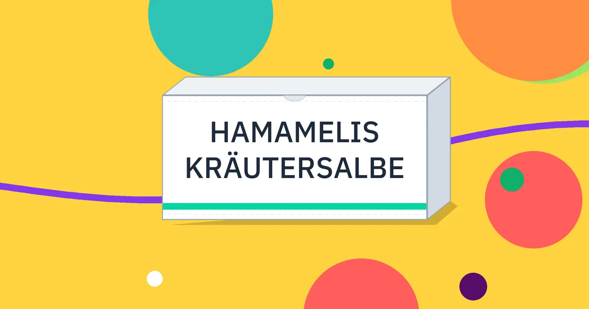 Symbolbild: Packung mit der Aufschrift HAMAMELIS KRÄUTERSALBE (PZN 02515458) – Verfügbarkeit und Bezug in Apotheken in Frankfurt am Main
