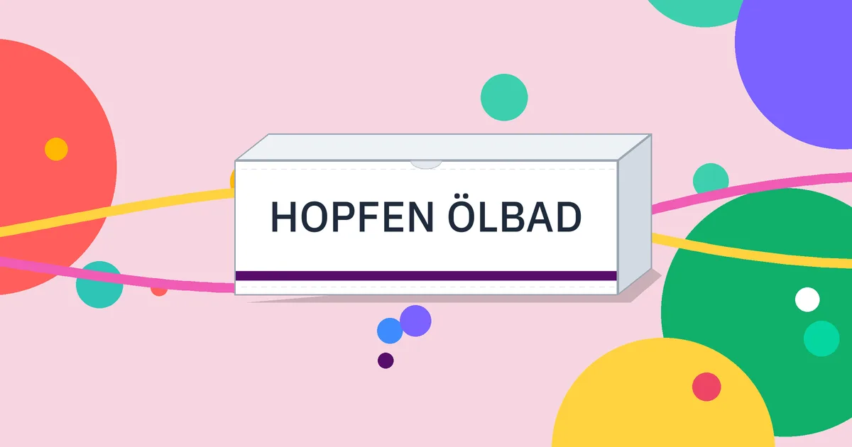 Symbolbild: Packung mit der Aufschrift HOPFEN ÖLBAD (PZN 02792028) – Verfügbarkeit und Bezug in Apotheken in Frankfurt am Main