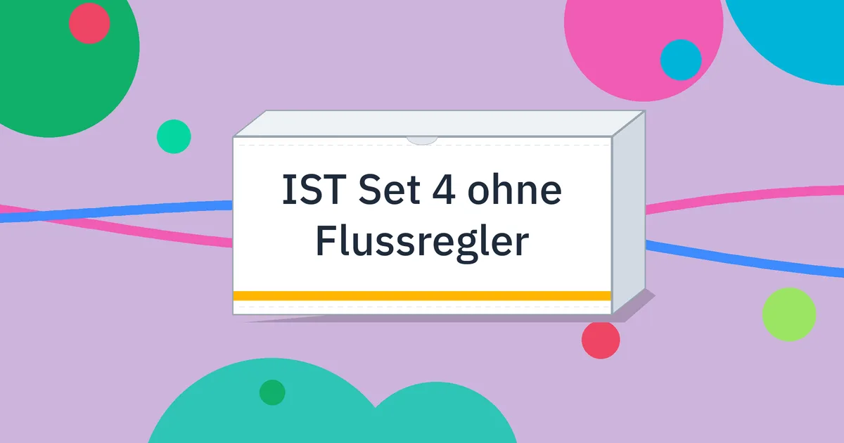 Symbolbild: Packung mit der Aufschrift IST Set 4 ohne Flussregler (PZN 06550463) – Verfügbarkeit und Bezug in Apotheken in Frankfurt am Main