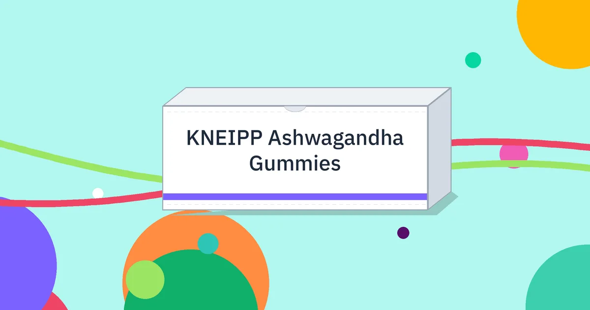 Symbolbild: Packung mit der Aufschrift KNEIPP Ashwagandha Gummies (PZN 20164726) – Verfügbarkeit und Bezug in Apotheken in Frankfurt am Main