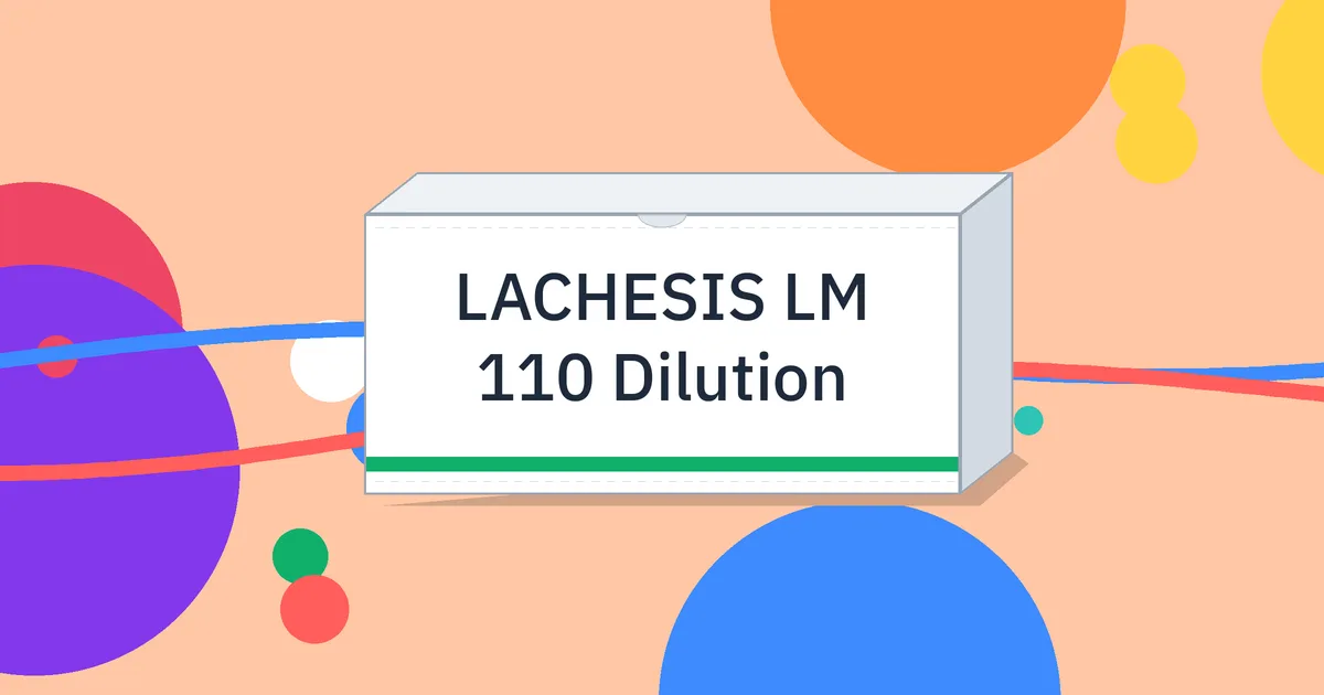 Symbolbild: Packung mit der Aufschrift LACHESIS LM 110 Dilution (PZN 12929617) – Verfügbarkeit und Bezug in Apotheken in Frankfurt am Main