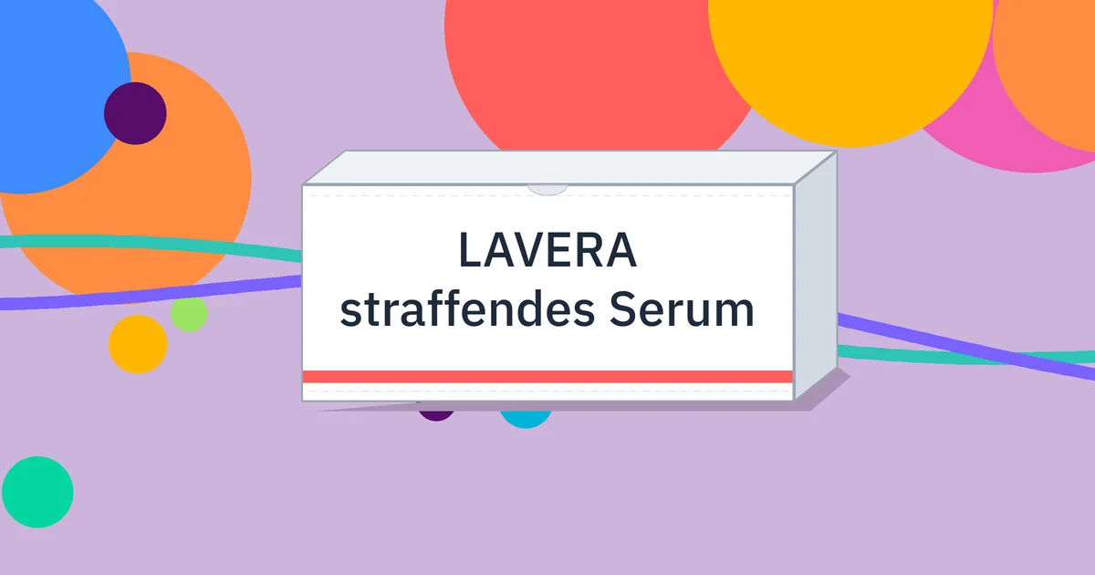 Symbolbild: Packung mit der Aufschrift LAVERA straffendes Serum (PZN 20357922) – Verfügbarkeit und Bezug in Apotheken in Frankfurt am Main