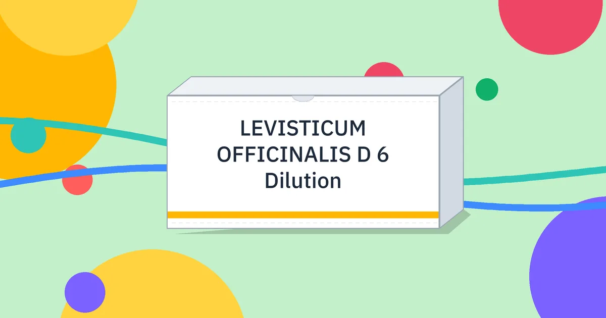 Symbolbild: Packung mit der Aufschrift LEVISTICUM OFFICINALIS D 6 Dilution (PZN 04224386) – Verfügbarkeit und Bezug in Apotheken in Frankfurt am Main