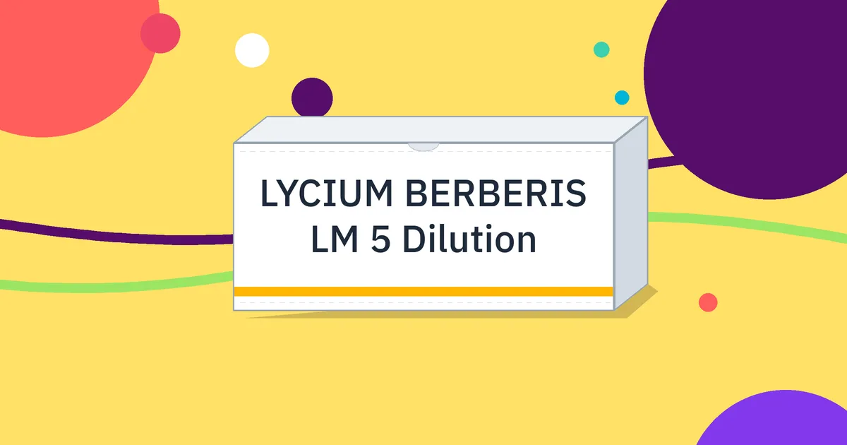 Symbolbild: Packung mit der Aufschrift LYCIUM BERBERIS LM 5 Dilution (PZN 13537026) – Verfügbarkeit und Bezug in Apotheken in Frankfurt am Main