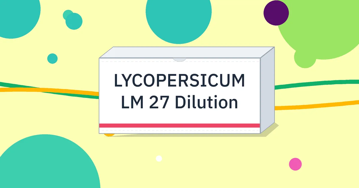 Symbolbild: Packung mit der Aufschrift LYCOPERSICUM LM 27 Dilution (PZN 13537730) – Verfügbarkeit und Bezug in Apotheken in Frankfurt am Main