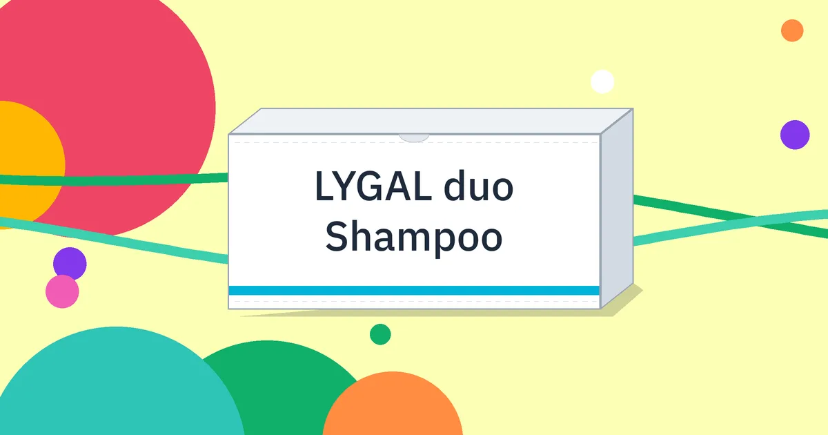 Symbolbild: Packung mit der Aufschrift LYGAL duo Shampoo (PZN 06681573) – Verfügbarkeit und Bezug in Apotheken in Frankfurt am Main
