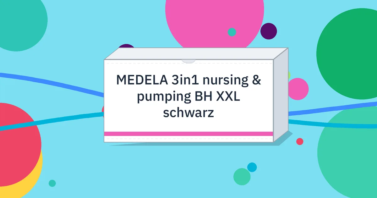 Symbolbild: Packung mit der Aufschrift MEDELA 3in1 nursing & pumping BH XXL schwarz (PZN 18834326) – Verfügbarkeit und Bezug in Apotheken in Frankfurt am Main