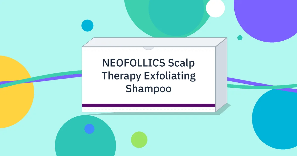 Symbolbild: Packung mit der Aufschrift NEOFOLLICS Scalp Therapy Exfoliating Shampoo (PZN 19500610) – Verfügbarkeit und Bezug in Apotheken in Frankfurt am Main