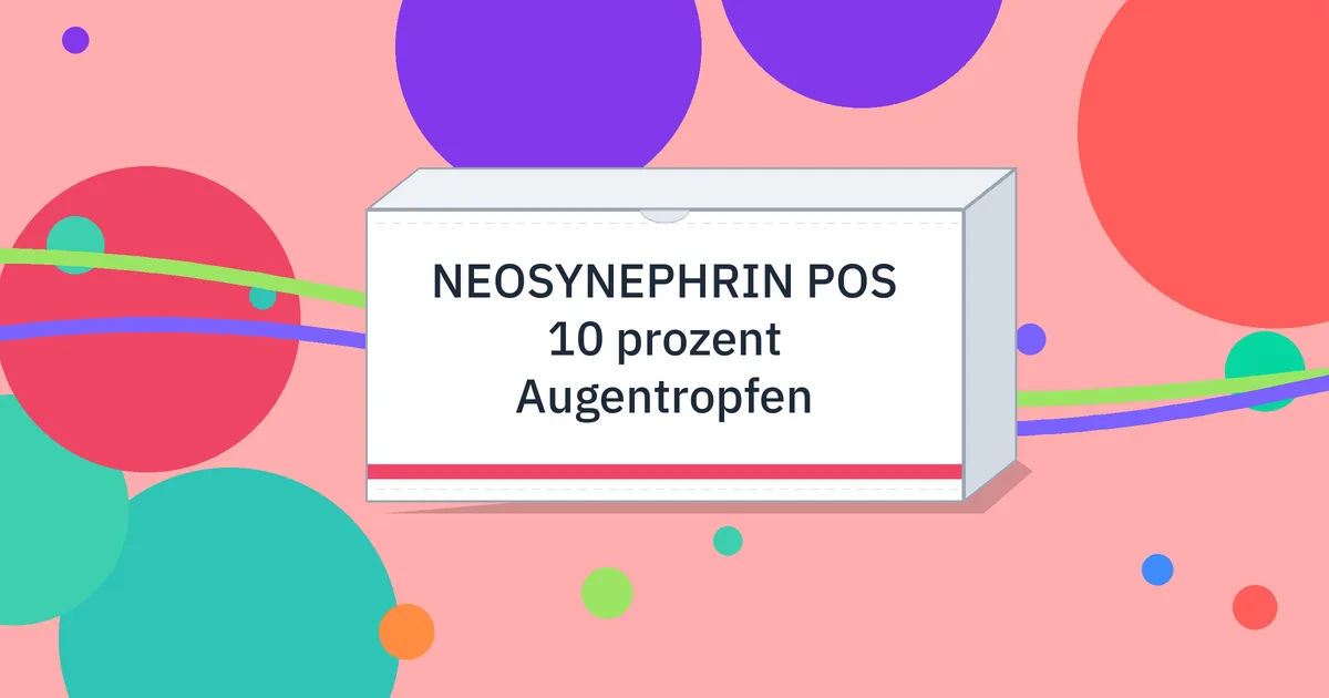 Symbolbild: Packung mit der Aufschrift NEOSYNEPHRIN POS 10 prozent Augentropfen (PZN 00748106) – Verfügbarkeit und Bezug in Apotheken in Frankfurt am Main
