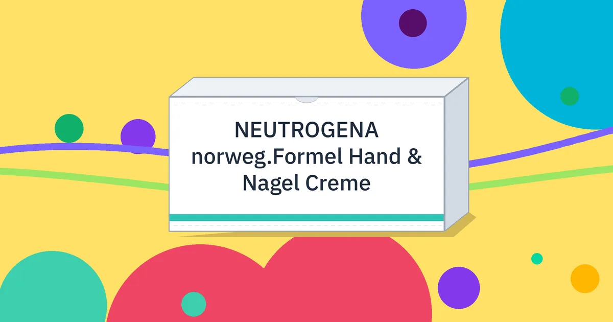Symbolbild: Packung mit der Aufschrift NEUTROGENA norweg.Formel Hand & Nagel Creme (PZN 01567878) – Verfügbarkeit und Bezug in Apotheken in Frankfurt am Main