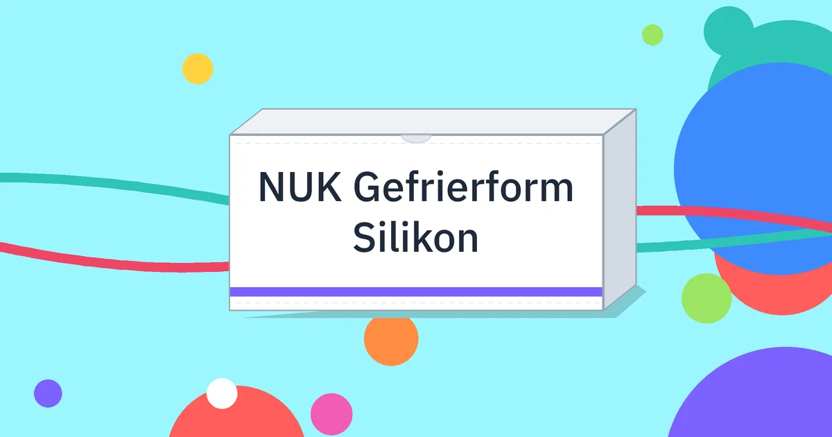 Symbolbild: Packung mit der Aufschrift NUK Gefrierform Silikon (PZN 10745511) – Verfügbarkeit und Bezug in Apotheken in Frankfurt am Main