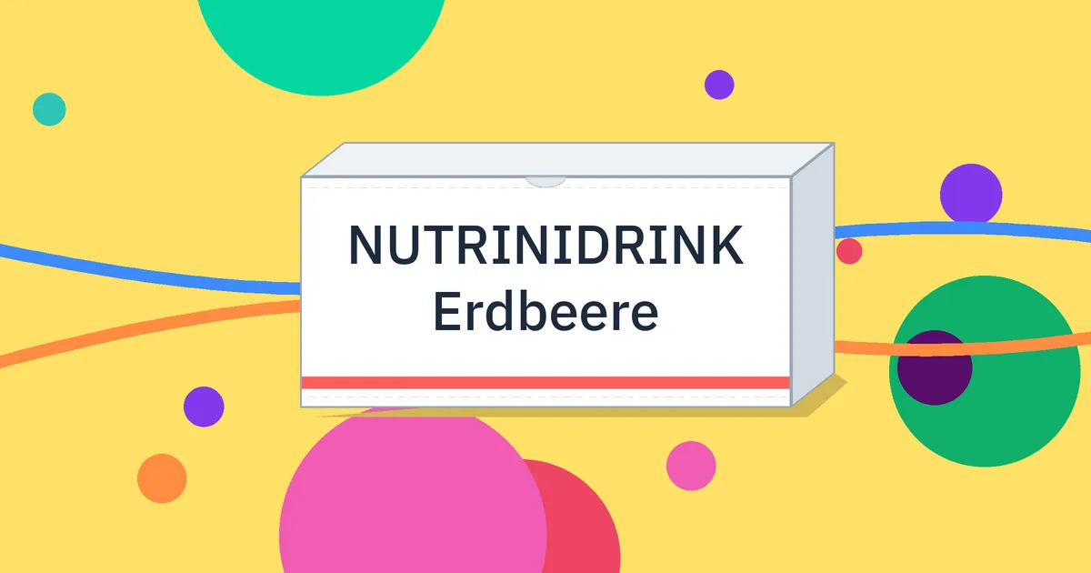 Symbolbild: Packung mit der Aufschrift NUTRINIDRINK Erdbeere (PZN 17612629) – Verfügbarkeit und Bezug in Apotheken in Frankfurt am Main
