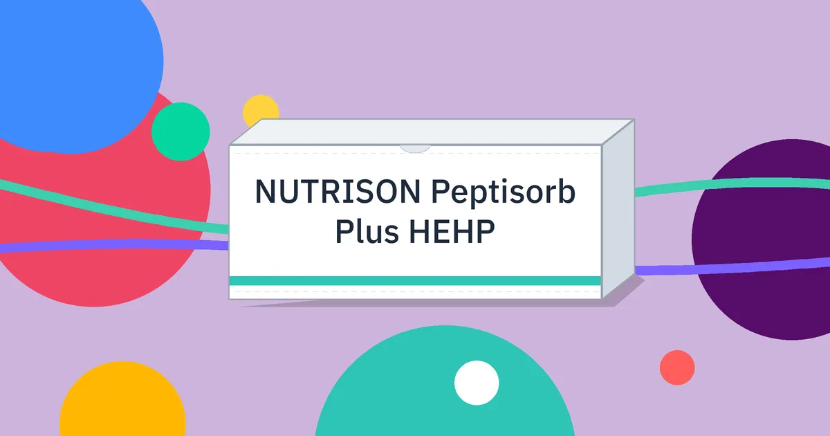 Symbolbild: Packung mit der Aufschrift NUTRISON Peptisorb Plus HEHP (PZN 17637753) – Verfügbarkeit und Bezug in Apotheken in Frankfurt am Main