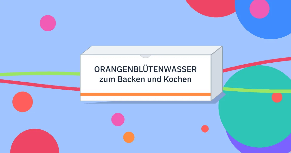 Symbolbild: Packung mit der Aufschrift ORANGENBLÜTENWASSER zum Backen und Kochen (PZN 14251935) – Verfügbarkeit und Bezug in Apotheken in Frankfurt am Main