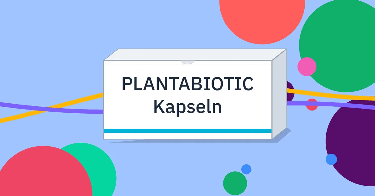 Symbolbild: Packung mit der Aufschrift PLANTABIOTIC Kapseln (PZN 11102910) – Verfügbarkeit und Bezug in Apotheken in Frankfurt am Main