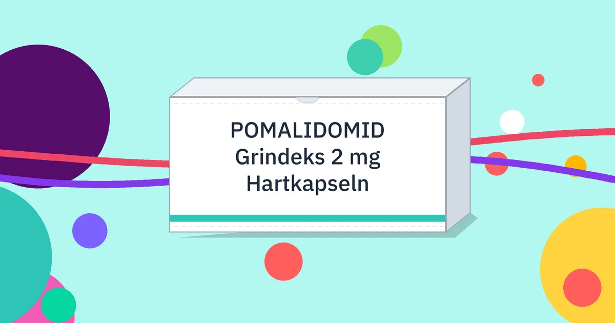 Symbolbild: Packung mit der Aufschrift POMALIDOMID Grindeks 2 mg Hartkapseln (PZN 19991418) – Verfügbarkeit und Bezug in Apotheken in Frankfurt am Main