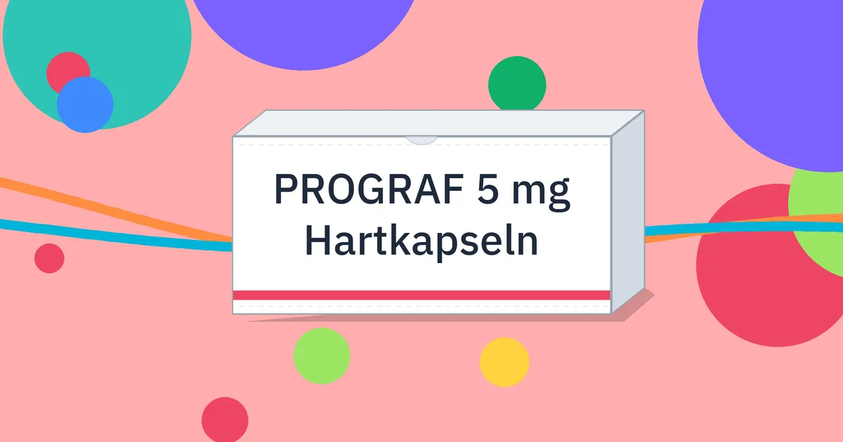 Symbolbild: Packung mit der Aufschrift PROGRAF 5 mg Hartkapseln (PZN 18247818) – Verfügbarkeit und Bezug in Apotheken in Frankfurt am Main