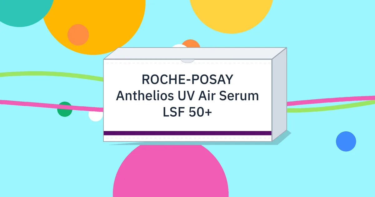 Symbolbild: Packung mit der Aufschrift ROCHE-POSAY Anthelios UV Air Serum LSF 50+ (PZN 20103759) – Verfügbarkeit und Bezug in Apotheken in Frankfurt am Main