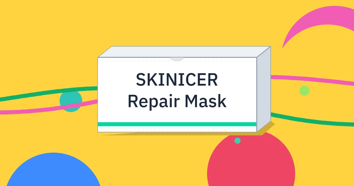 Symbolbild: Packung mit der Aufschrift SKINICER Repair Mask (PZN 12432650) – Verfügbarkeit und Bezug in Apotheken in Frankfurt am Main