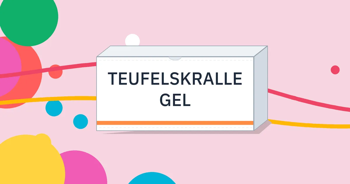 Symbolbild: Packung mit der Aufschrift TEUFELSKRALLE GEL (PZN 13971107) – Verfügbarkeit und Bezug in Apotheken in Frankfurt am Main