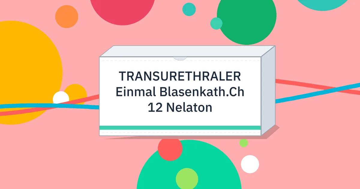 Symbolbild: Packung mit der Aufschrift TRANSURETHRALER Einmal Blasenkath.Ch 12 Nelaton (PZN 01810824) – Verfügbarkeit und Bezug in Apotheken in Frankfurt am Main