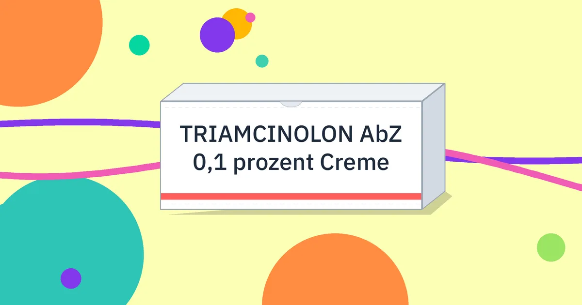 Symbolbild: Packung mit der Aufschrift TRIAMCINOLON AbZ 0,1 prozent Creme (PZN 07321954) – Verfügbarkeit und Bezug in Apotheken in Frankfurt am Main