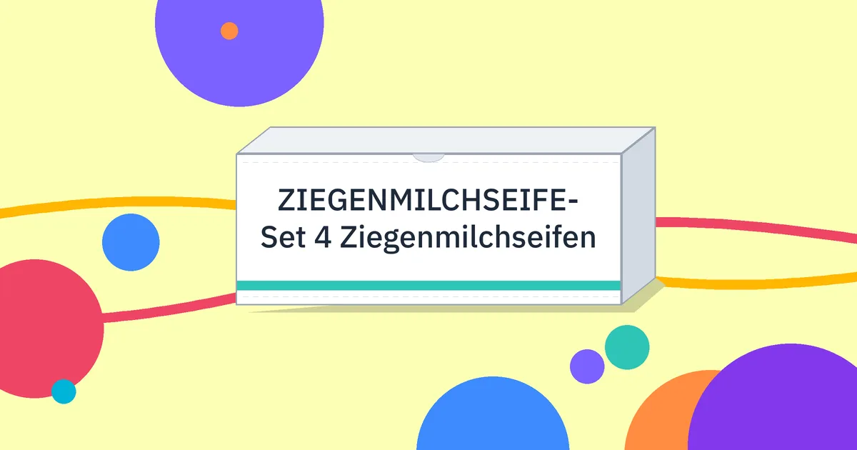 Symbolbild: Packung mit der Aufschrift ZIEGENMILCHSEIFE-Set 4 Ziegenmilchseifen (PZN 10302937) – Verfügbarkeit und Bezug in Apotheken in Frankfurt am Main