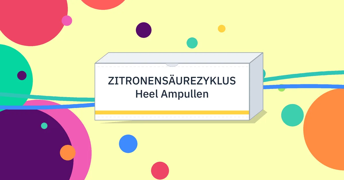 Symbolbild: Packung mit der Aufschrift ZITRONENSÄUREZYKLUS Heel Ampullen (PZN 06156039) – Verfügbarkeit und Bezug in Apotheken in Frankfurt am Main