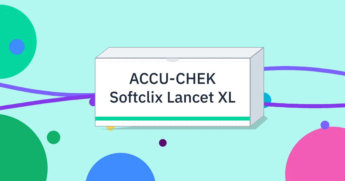Symbolbild: Packung mit der Aufschrift ACCU-CHEK Softclix Lancet XL (PZN 19767922) – Verfügbarkeit und Bezug in Apotheken in Frankfurt am Main