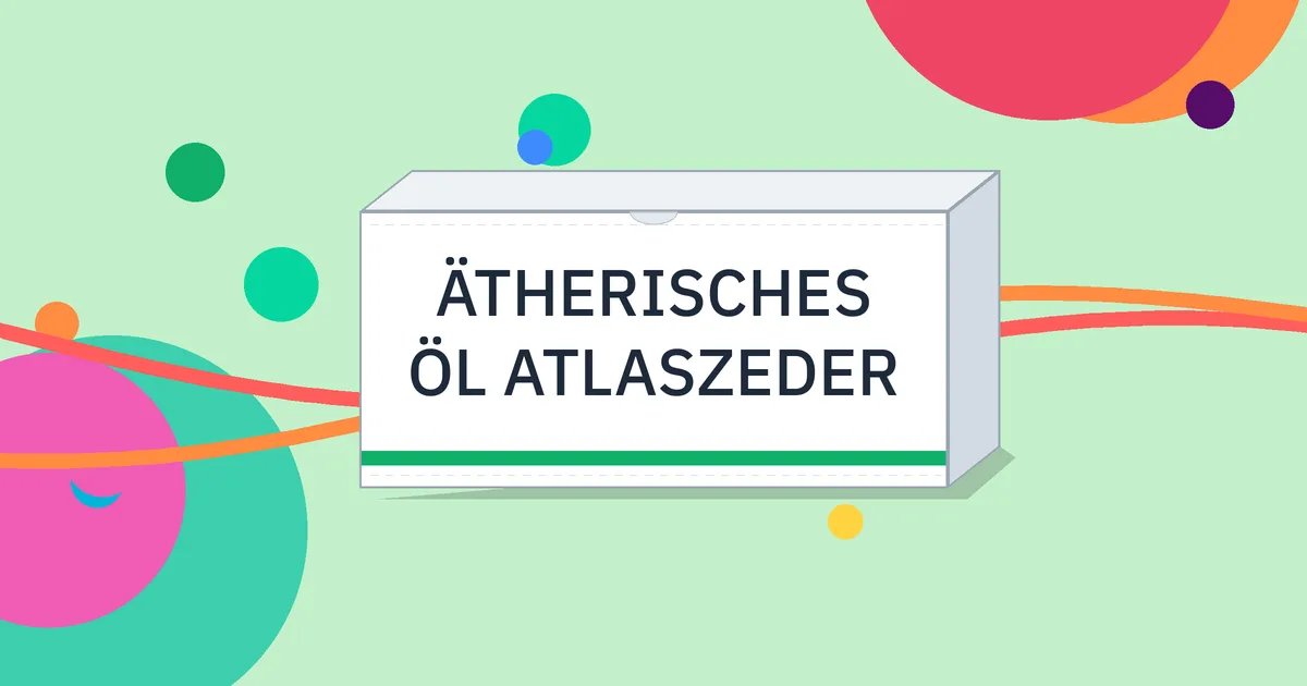 Symbolbild: Packung mit der Aufschrift ÄTHERISCHES ÖL ATLASZEDER (PZN 20026846) – Verfügbarkeit und Bezug in Apotheken in Frankfurt am Main