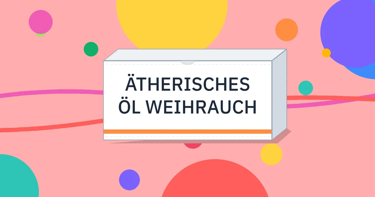 Symbolbild: Packung mit der Aufschrift ÄTHERISCHES ÖL WEIHRAUCH (PZN 01237253) – Verfügbarkeit und Bezug in Apotheken in Frankfurt am Main