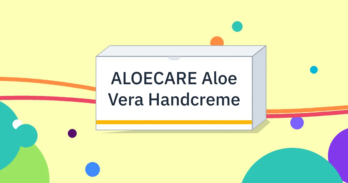 Symbolbild: Packung mit der Aufschrift ALOECARE Aloe Vera Handcreme (PZN 18130246) – Verfügbarkeit und Bezug in Apotheken in Frankfurt am Main