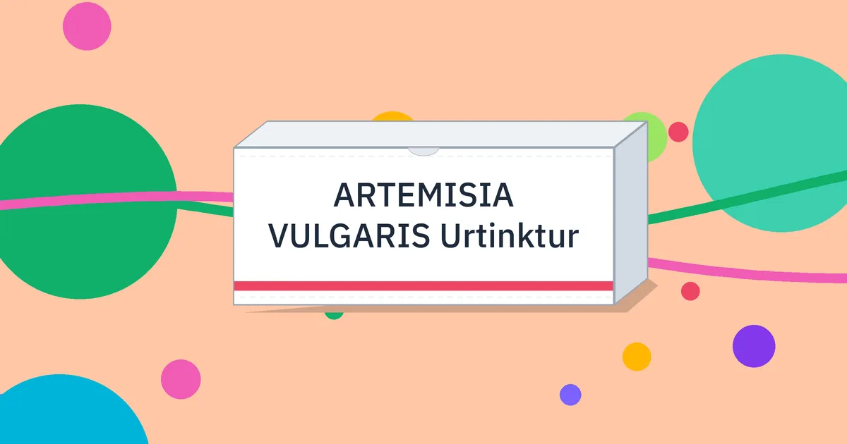 Symbolbild: Packung mit der Aufschrift ARTEMISIA VULGARIS Urtinktur (PZN 17903309) – Verfügbarkeit und Bezug in Apotheken in Frankfurt am Main