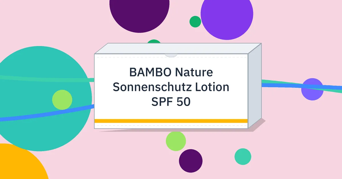 Symbolbild: Packung mit der Aufschrift BAMBO Nature Sonnenschutz Lotion SPF 50 (PZN 17938408) – Verfügbarkeit und Bezug in Apotheken in Frankfurt am Main