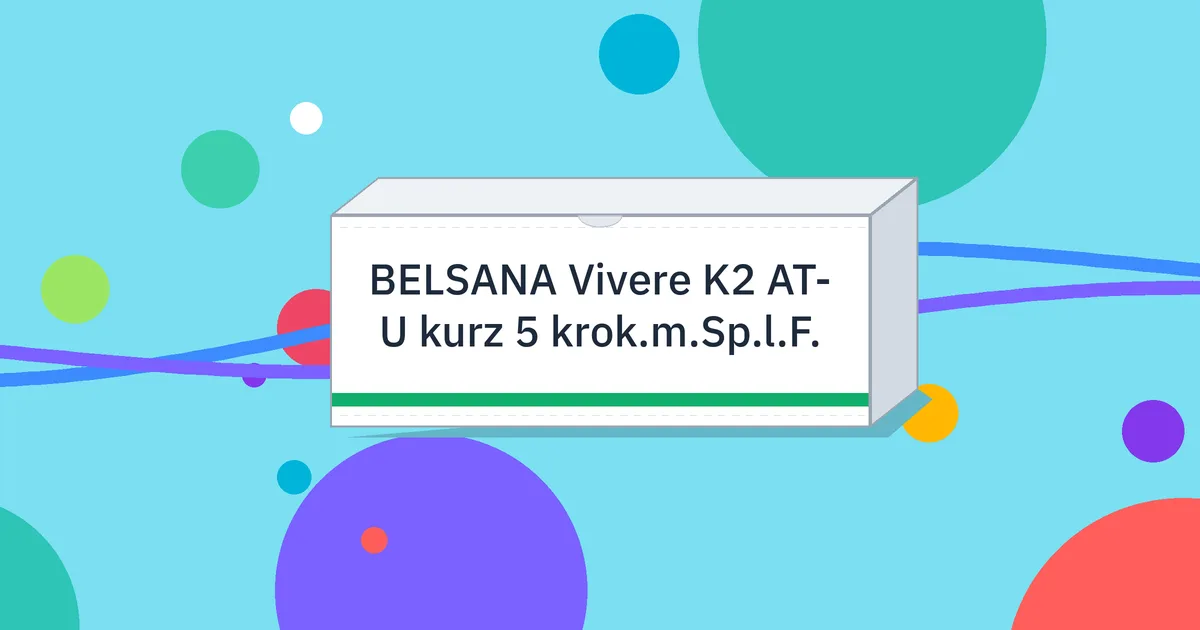 Symbolbild: Packung mit der Aufschrift BELSANA Vivere K2 AT-U kurz 5 krok.m.Sp.l.F. (PZN 08539514) – Verfügbarkeit und Bezug in Apotheken in Frankfurt am Main