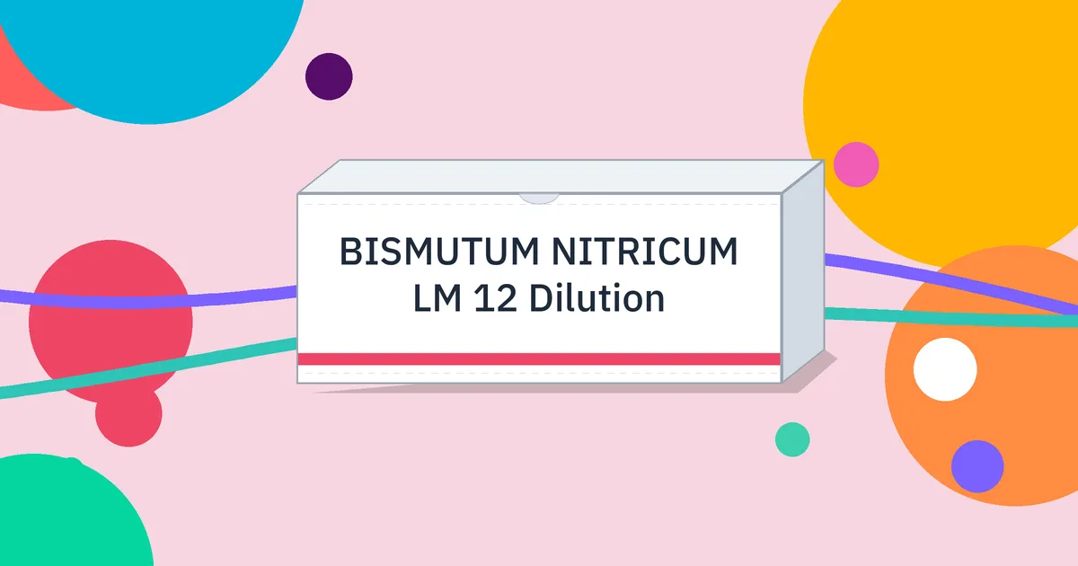 Symbolbild: Packung mit der Aufschrift BISMUTUM NITRICUM LM 12 Dilution (PZN 13386892) – Verfügbarkeit und Bezug in Apotheken in Frankfurt am Main